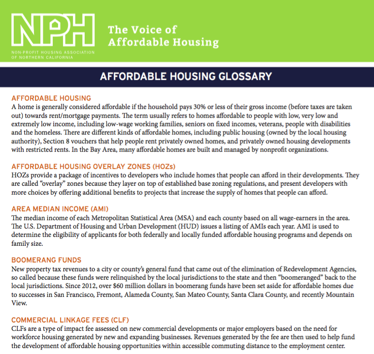 Affordable Housing Program